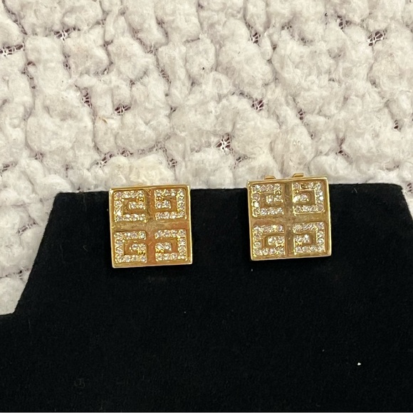 Givenchy | Jewelry | Vintage Gold Plated Givenchy Clip On Earrings ...